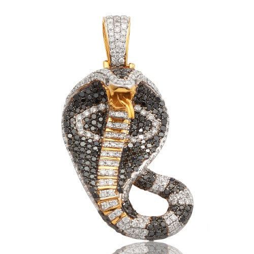 10K 2.65CTW DIAMOND COBRA SNAKE PENDANT – Blanca's Jewelry